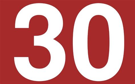 Significado Do Número 30 Numerologia Trinta