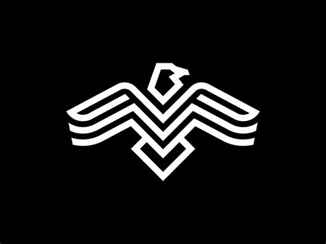 Simple Minimalist Eagle Logo By Recta On Dribbble