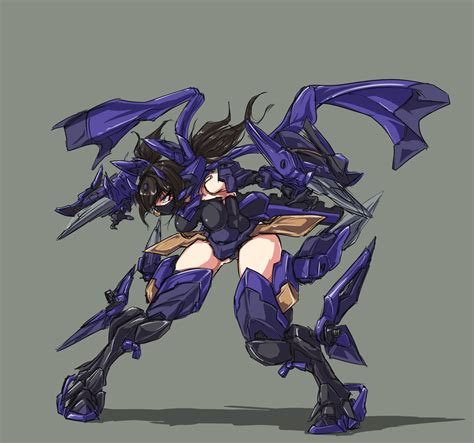 Asura Ninja And Asura Ninja Shadow Megami Device Drawn By Botda