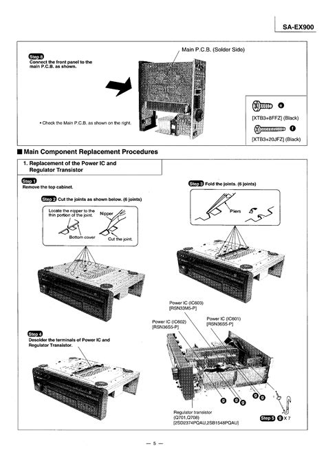 TECHNICS SA EX Service Manual Immediate Download