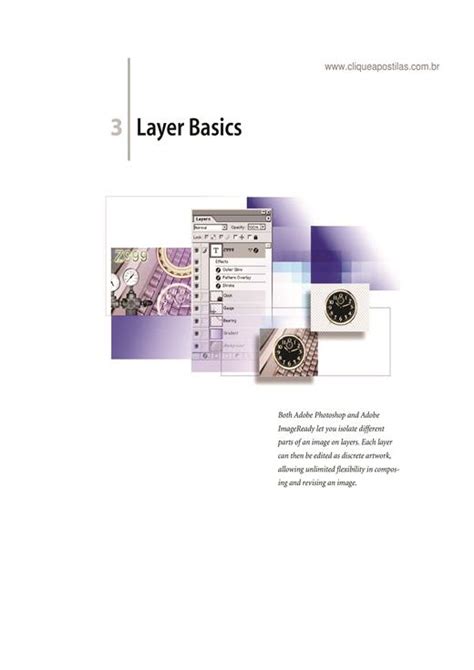 Clique Apostilas Layer Basics Photoshop 6 0