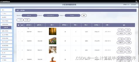 【附源码】java计算机毕业设计小区宠物管理系统（程序lw部署） Csdn博客