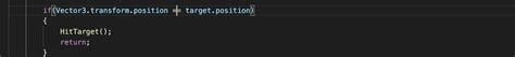 why is my vector3 not seeing transform what i am doing wrong r unity3d