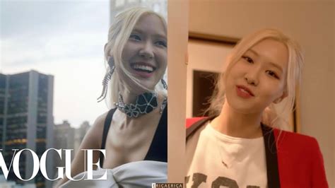 블랙핑크 로제 멧 갈라 겟 레디 위드 미 짧은 영어 해석 영상🖤 Vogue Youtube