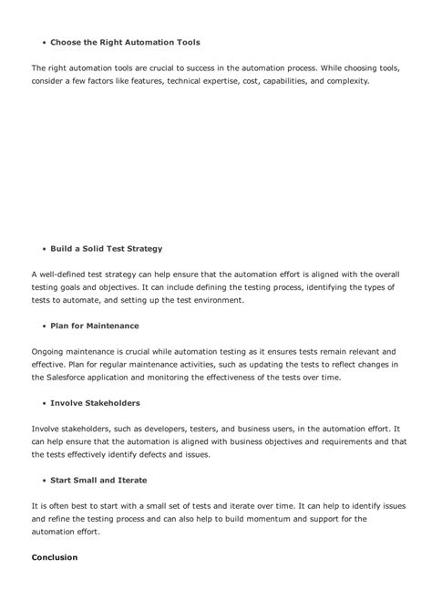 Ppt Revolutionized Your Salesforce Testing With Automated Solution Powerpoint Presentation