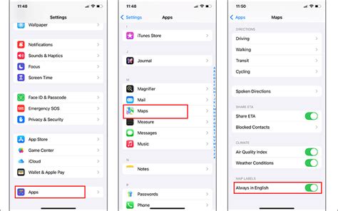 How To Change Settings For Map On IPhone And IPad