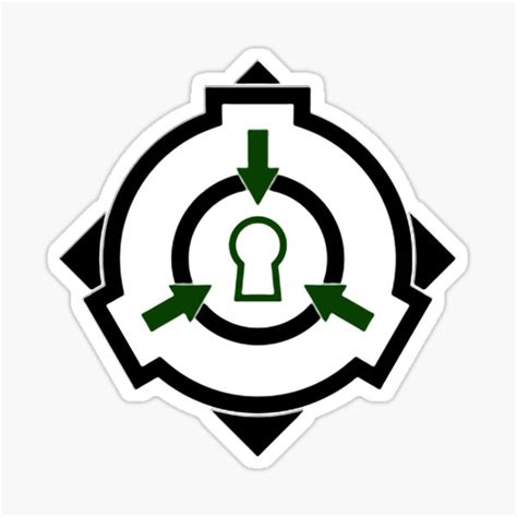Scp Foundation Object Class Safe Sticker For Sale By Paulinedaigle Redbubble