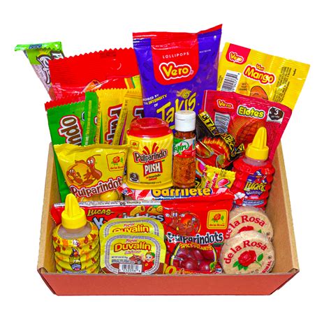 Large Mexican Candy Box 45 Handpicked Mexican Candies Mexicandi