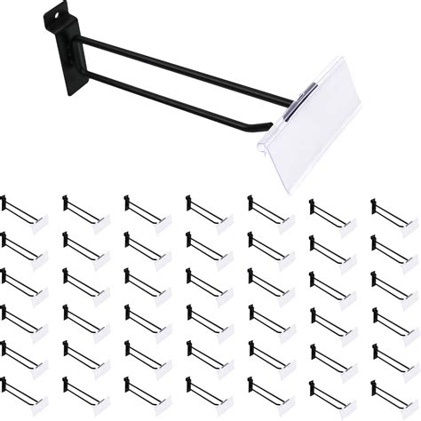 Only Hangers Gridwall Scanner Hooks With Clear Price Label Holder 25 10