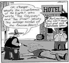Lone Ranger Cartoon By Gary Larson Funny Cartoons Far Side Cartoons