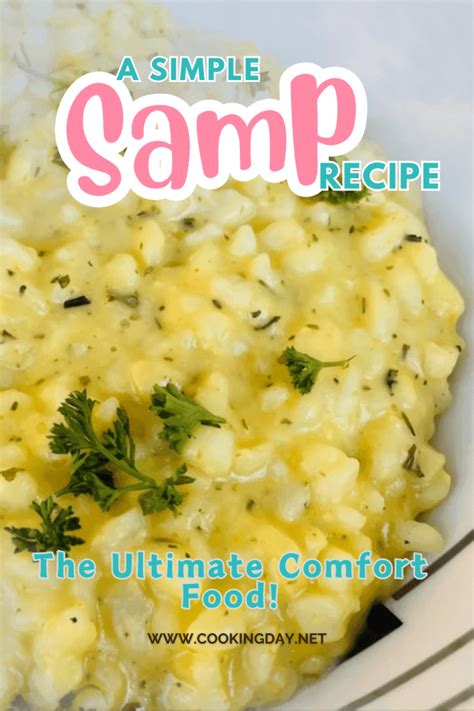 Discovering Comfort In Every Bite A Simple Samp Recipe Cooking Day