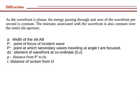 Diffraction Part I Odp 3 D Graphics Computer Software And Applications Diffraction Part I Odp 3 D Graphics Computer Software And Applications