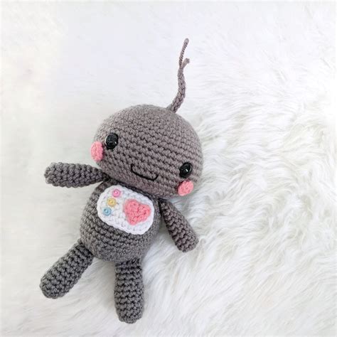 Amigurumi Robot Pattern Crochet Love Robot Pattern Download Crochet