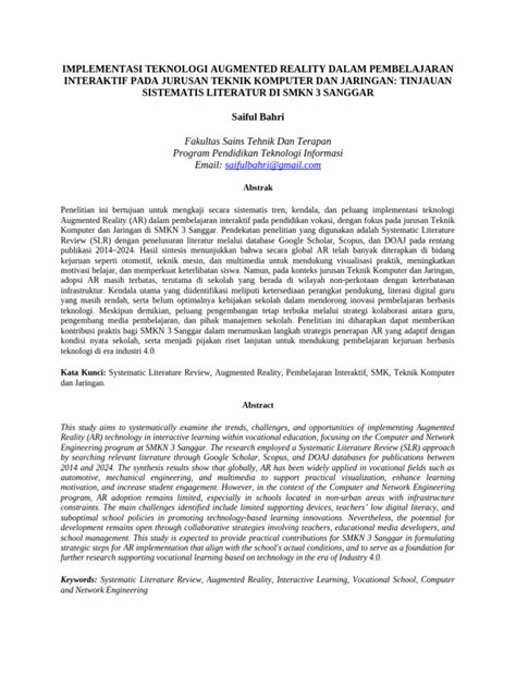 Artikel Saiful Bahri Mk Pak Gragaji Pdf