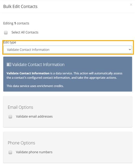 Using The Email Address Phone Number Validation Data Service ActiveDEMAND Engagement Center