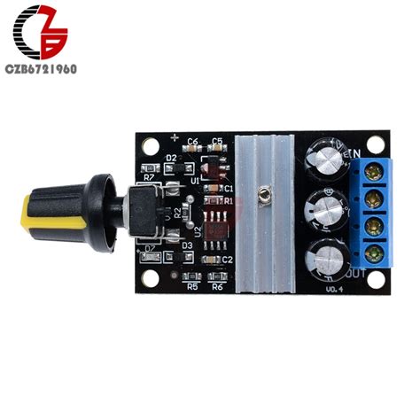 6 28v Voltage Regulator 3a 80w Pwm Dc Motor Speed Vicedeal