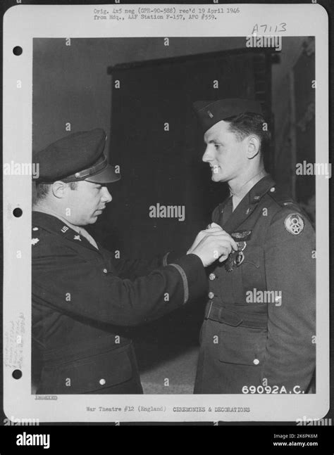 Lt E D Reinhardt Of The 352nd Fighter Squadron 353rd Fighter Group