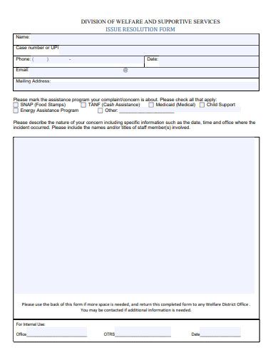 Free 33 Resolution Form Samples In Pdf Ms Word