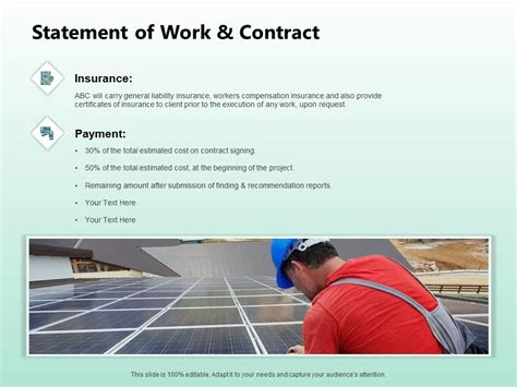 Statement Of Work Andcontract Ppt Powerpoint Presentation Shapes