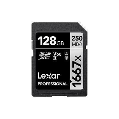 SD V60 Lexar 128GB - E2Peru