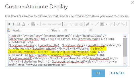 Solved Problem With Urls Not Hyperlinking In Agol Pop Ups Esri Community