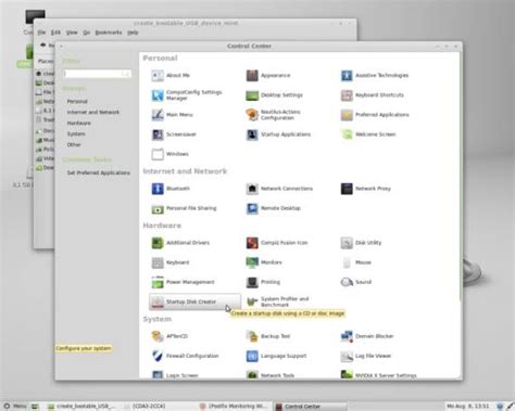 Creating A Bootable USB Device On Linux Mint