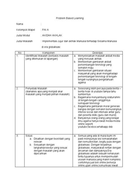 problem based learning pdf