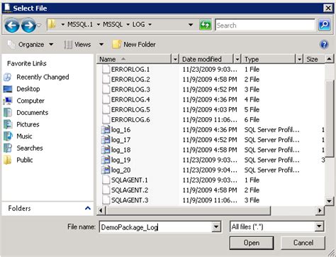 Sqlsolutions And Ssis Configure Logging In Ssis Packages
