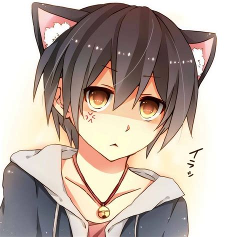 Pin By Kitty On Animes Neko Boys Cute Anime Cat Anime Cat Boy Cute