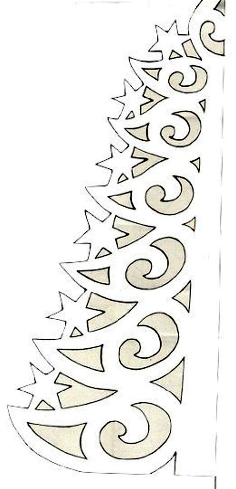 Шаблоны елки для вырезания из бумаги (30 трафаретов) | Активная мама