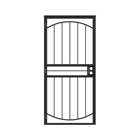Metal Storm Doors Home Depot 35929 Gatehouse Prehung Steel Security