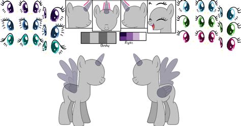 Mlp Base 61 Standard Mare Refsheet Base By Arcticwindsbases On