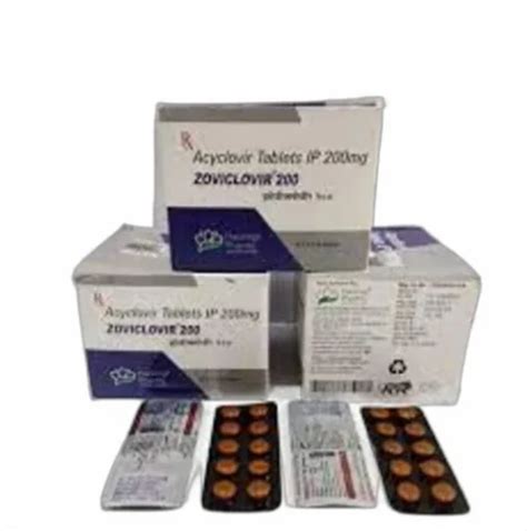 Acyclovir 200mg Tablets At Rs 150stripe Acyclovir Tablets In Raipur