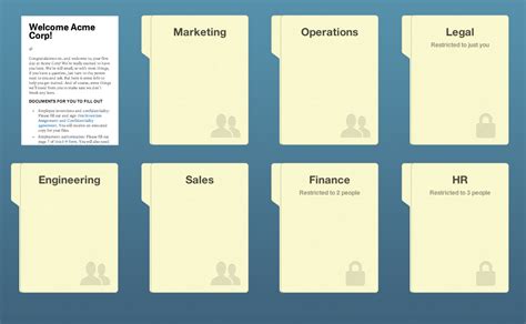 Quip Feature Highlight Restricted Folders