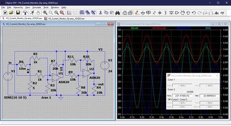 Operational Amplifier Unexpected Behaviour Of Current Sensing Circuit With Op Electrical