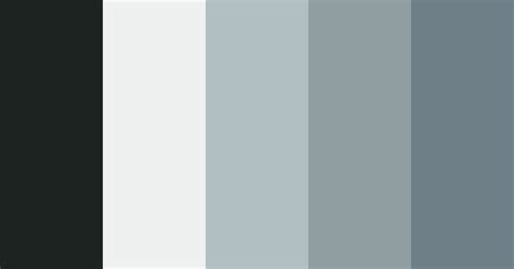 Bluish Gray Color Scheme » Black » SchemeColor.com