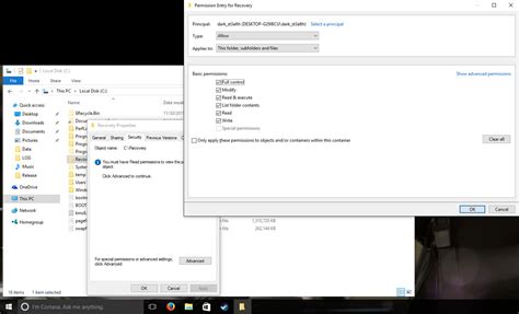 Windows Unhiding Unlocking Files Locked By File Locker Shell For NTFS Super User
