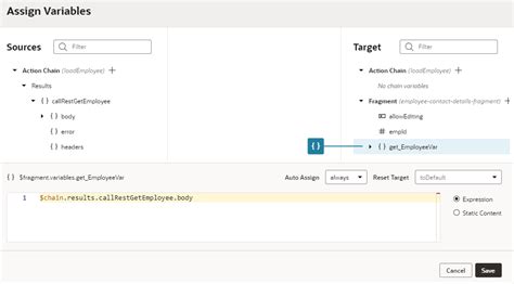 sample scenario create a fragment and pass values