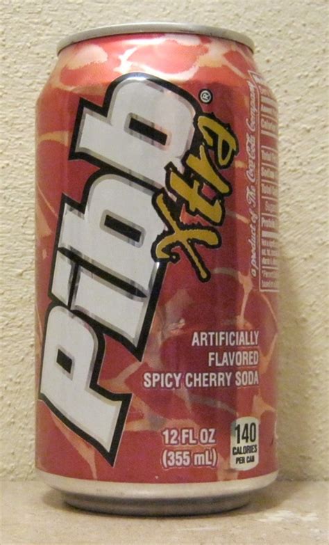 Pibb 9 Soda Can Collection