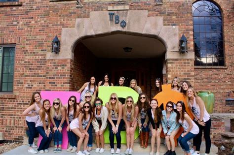 Pi Beta Phi At CU Boulder PiBetaPhi PiPhi BidDay Letters Sorority Boulder Pi Beta Phi