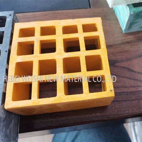 High Strength Glass Fiber Composite Material Plastic Extruded Grating