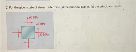 solved 6 solve problem 2 using mohr s circle 2 for the