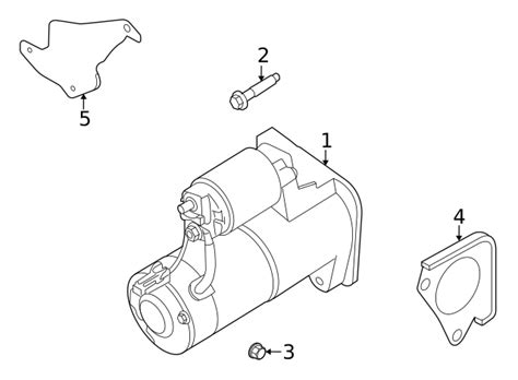 2020 2023 Nissan Frontier Starter 23300 9bt0a Coulter Nissan Parts