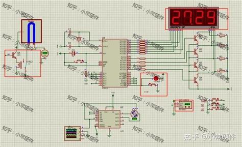 基于51单片机的智能温控系统（含keil程序和proteus文件） 知乎