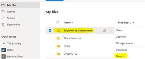 Onedrive Folder Structure For Shared Files Microsoft Qanda