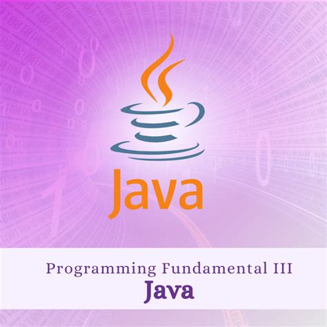 Programming Fundamental Iii Java Degree In Information Technology