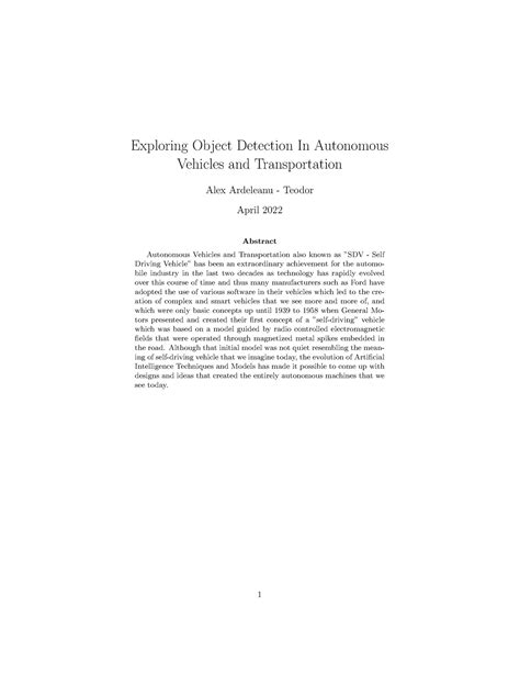 Artificial Intelligence Techniques Csy3025 Alex Ardeleanu Exploring