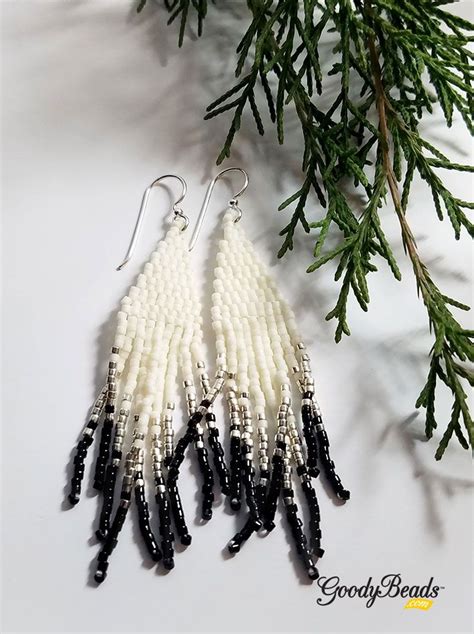 Beaded Fringe Earrings Tutorial Free Pattern Artofit