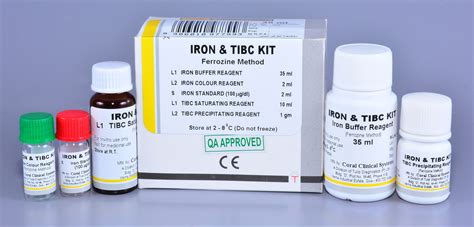 Coral Iron And Tibc Clinical Test Kit Coral Clinical System