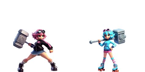 Ramona Flowers Smash Bros Render Pack By Strombo1inator On Deviantart
